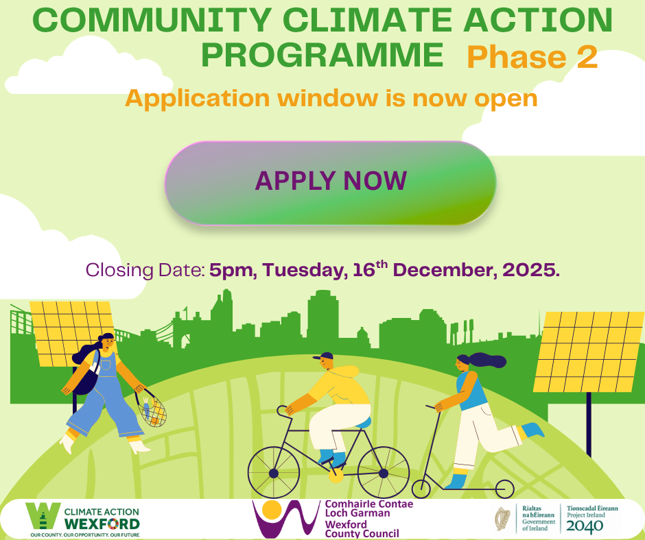 Community Climate Action Programme (CCAP) | Wexford County Council